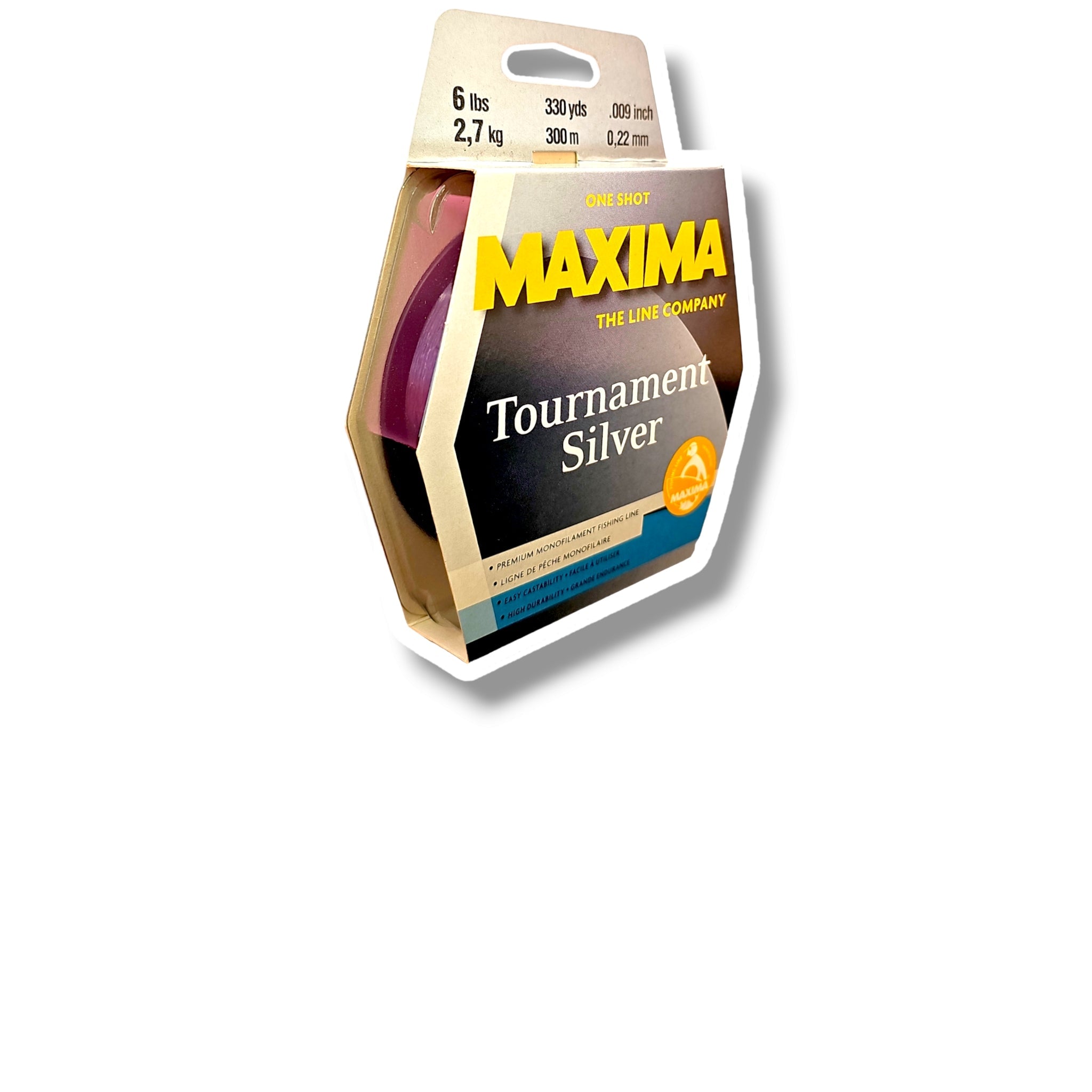 Maxima - Tournament Silver 300m Spools – Monster Distribution