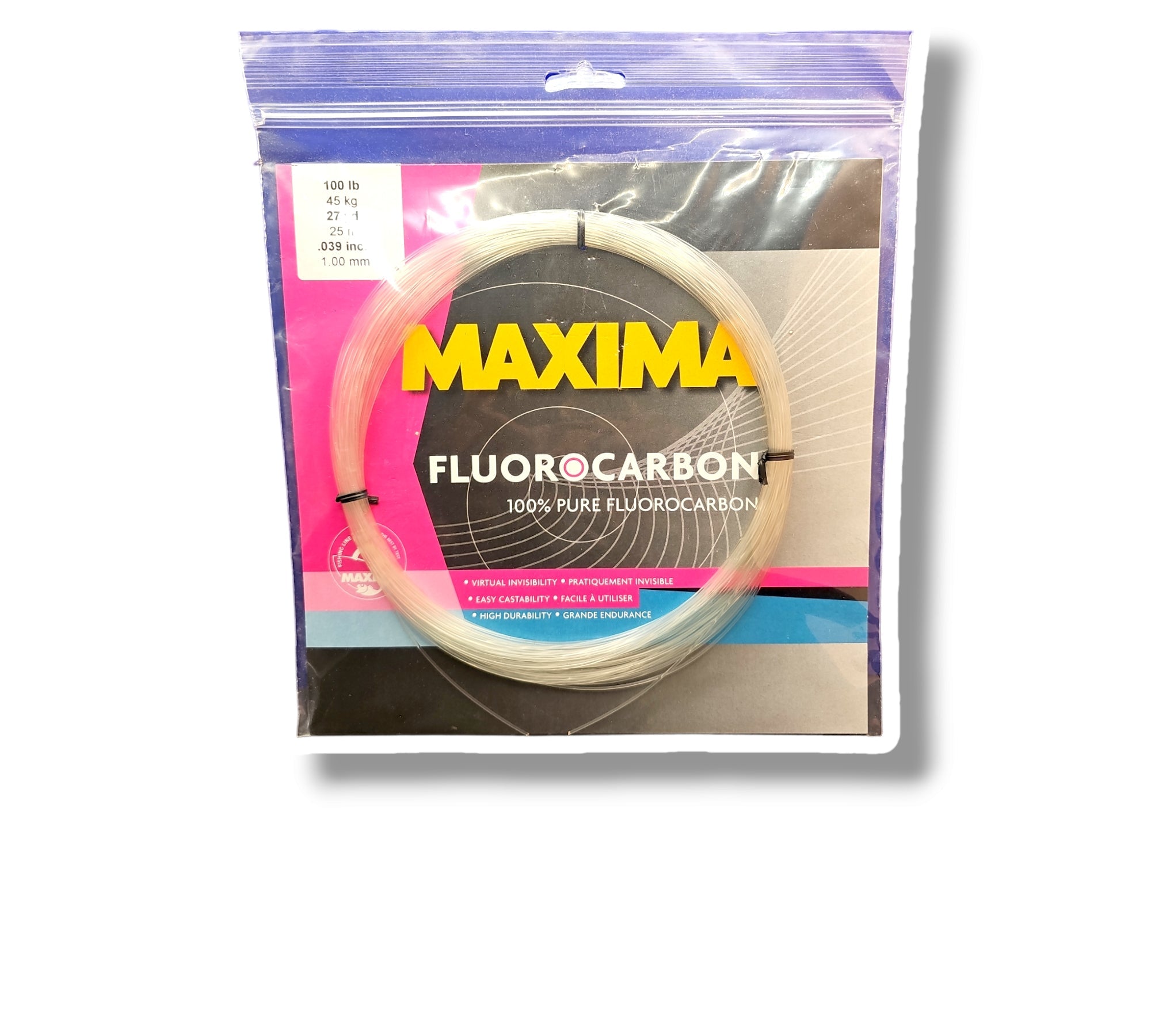 Maxima Fluorocarbon Hank 25m – Monster Distribution